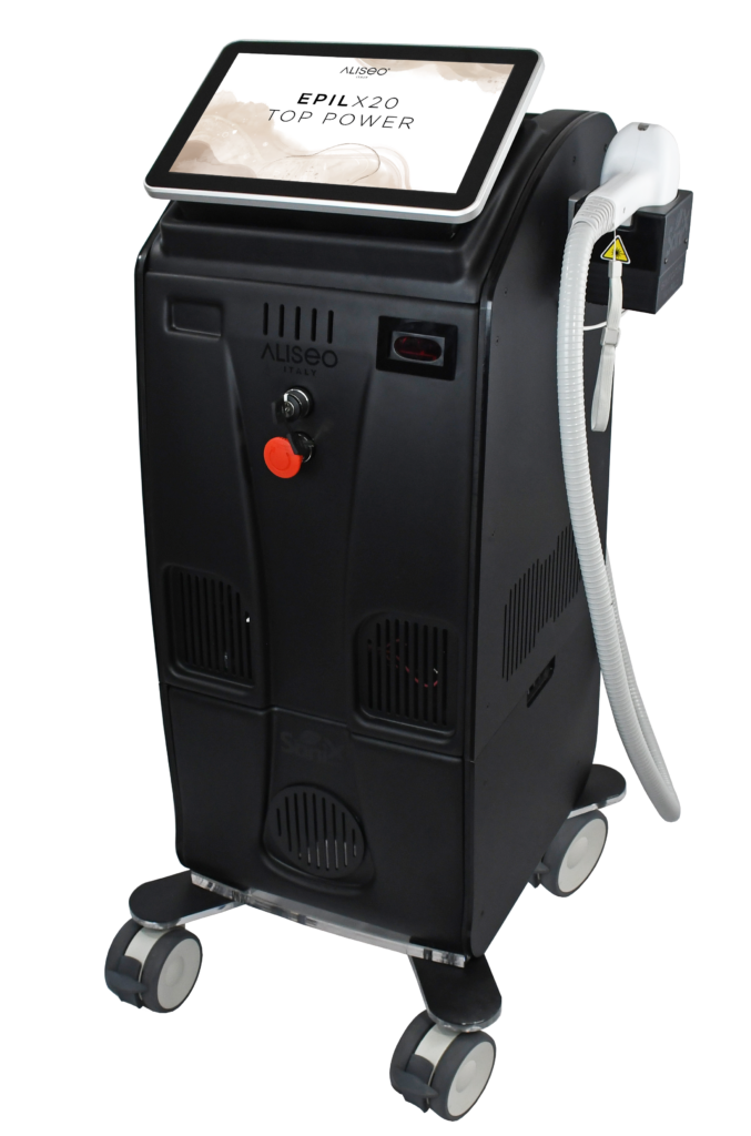 Laser a diodo EPIL X20B TOP POWER 1500 watt – Aliseo Italy